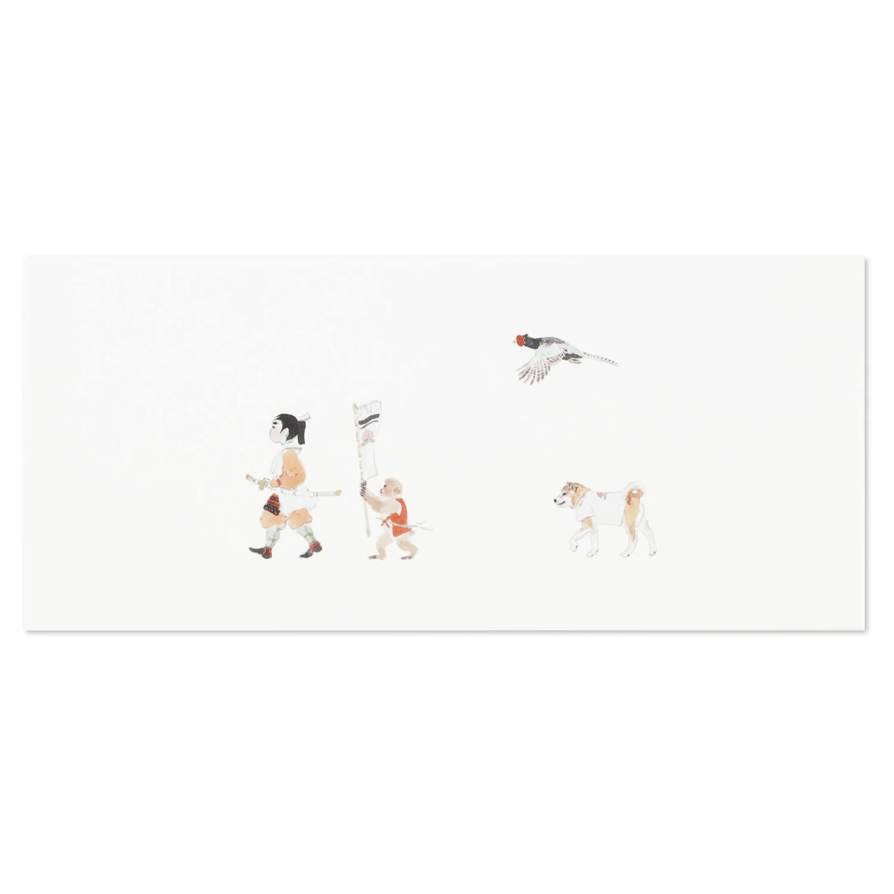 Folktale Kaishiki paper (Momotaro) Set of 5 pieces – Chidori Japan
